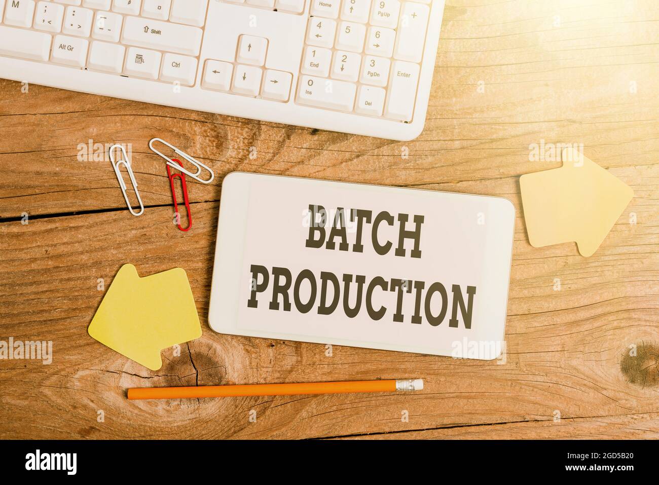 Inspiration showing sign Batch Production, Business idea products are ...