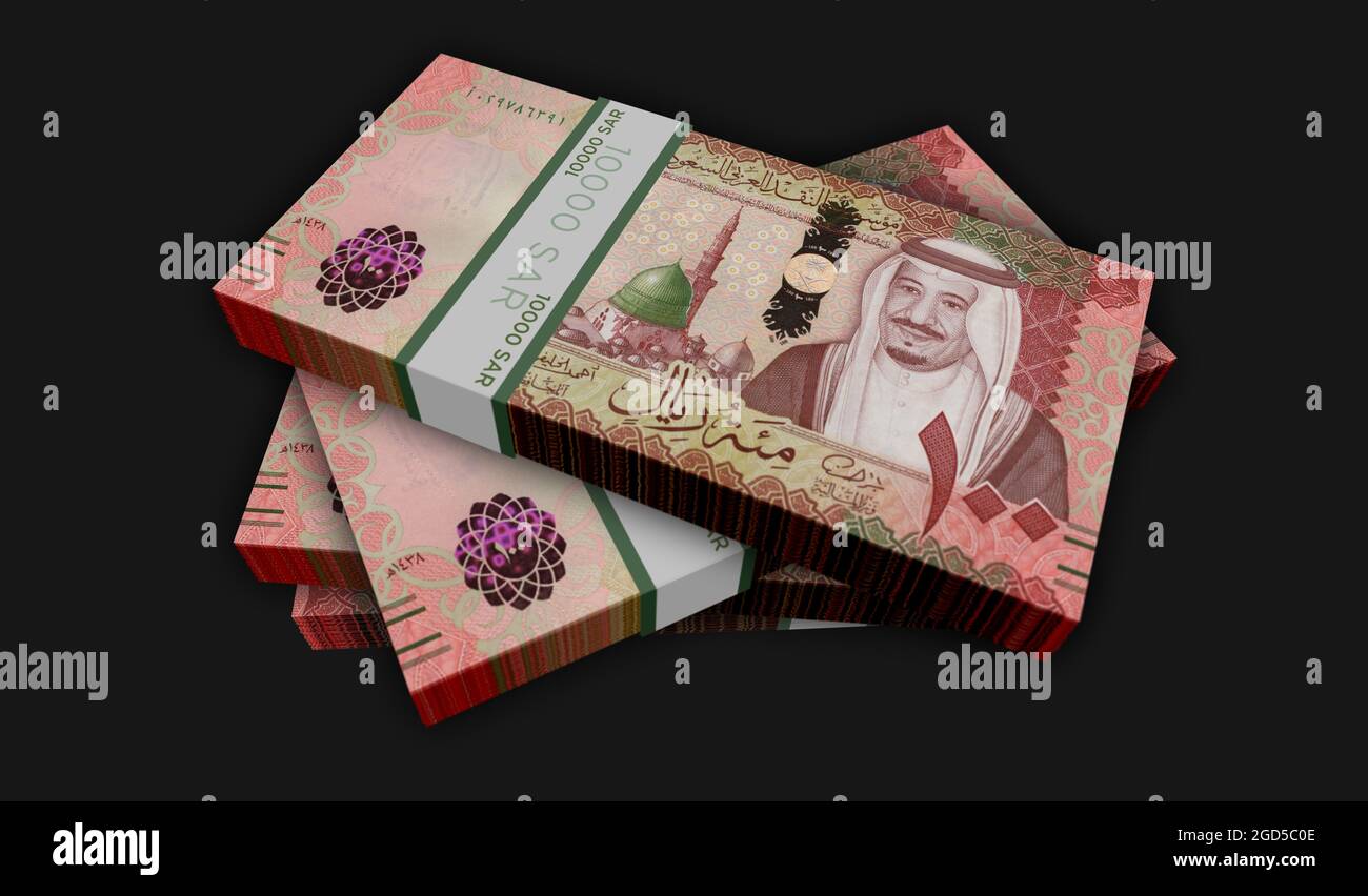 Saudi Money Stacks