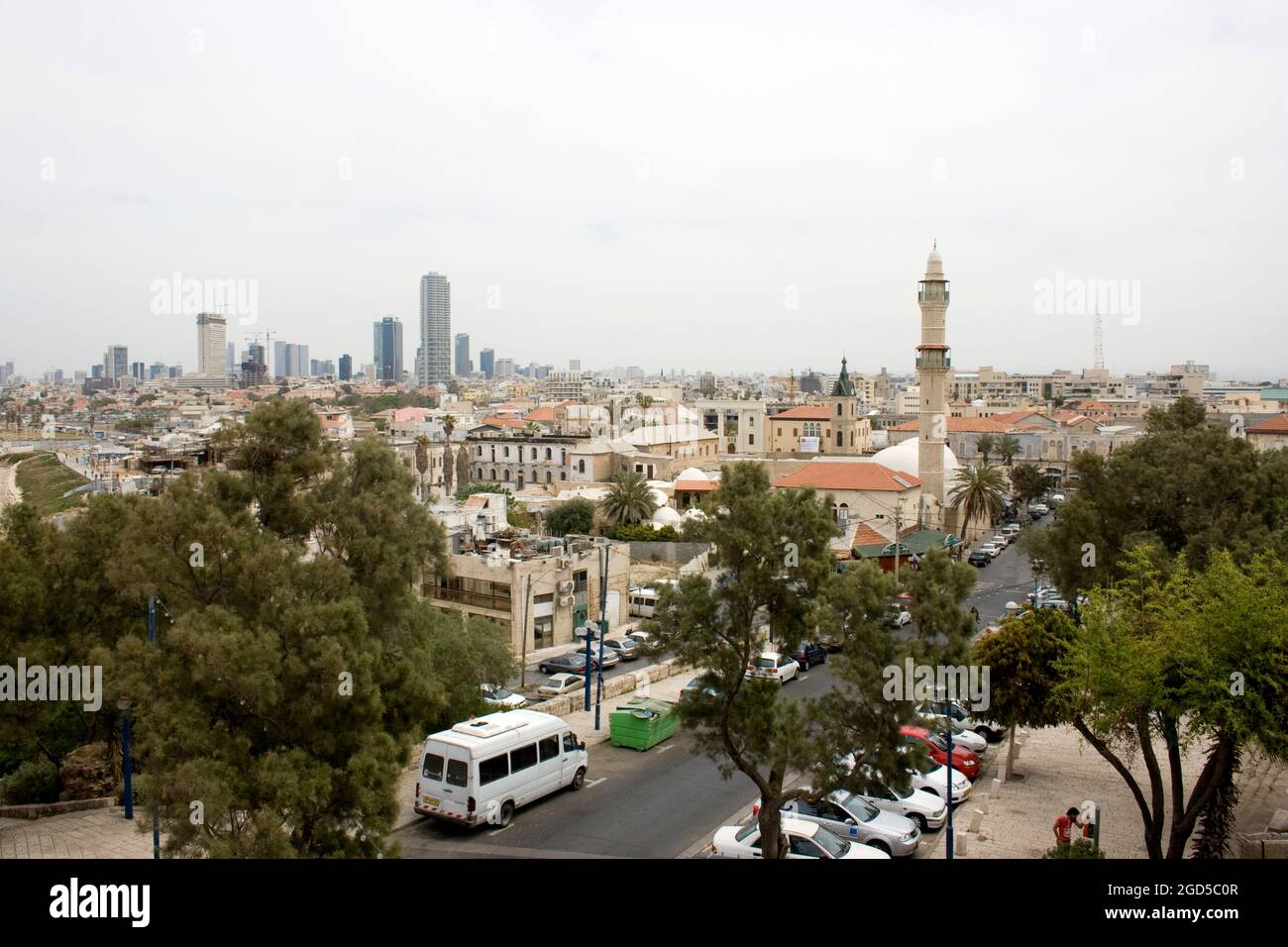 Israel, Jaffa Cityscape with Tel Aviv in the background Stock Photo - Alamy