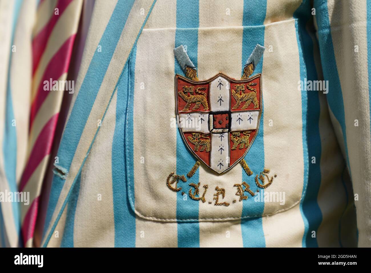 Club badge cambridge university lightweight rowing club on hi-res stock ...