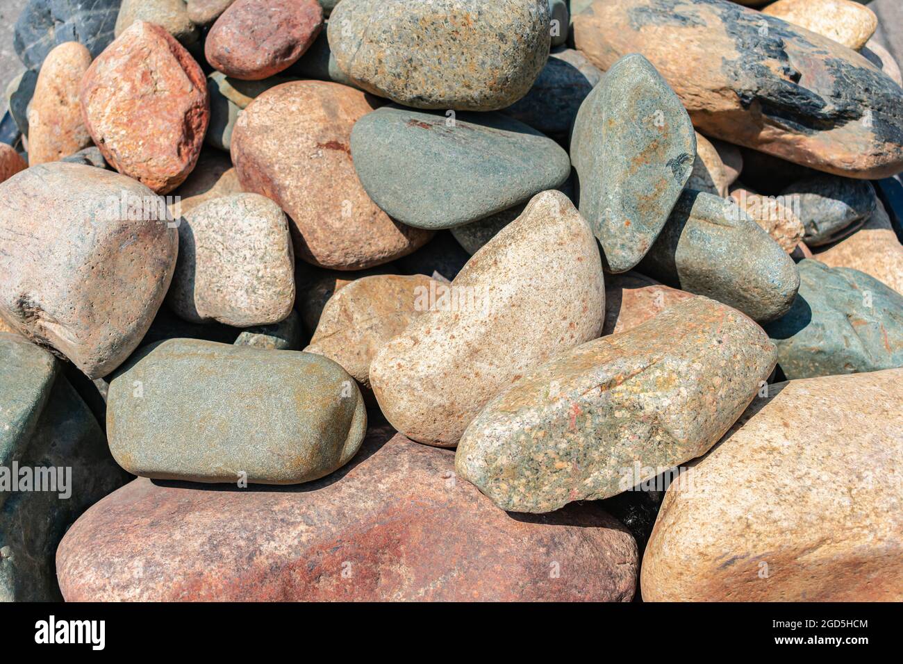 Beautiful stones of different sizes hi-res stock photography and images ...