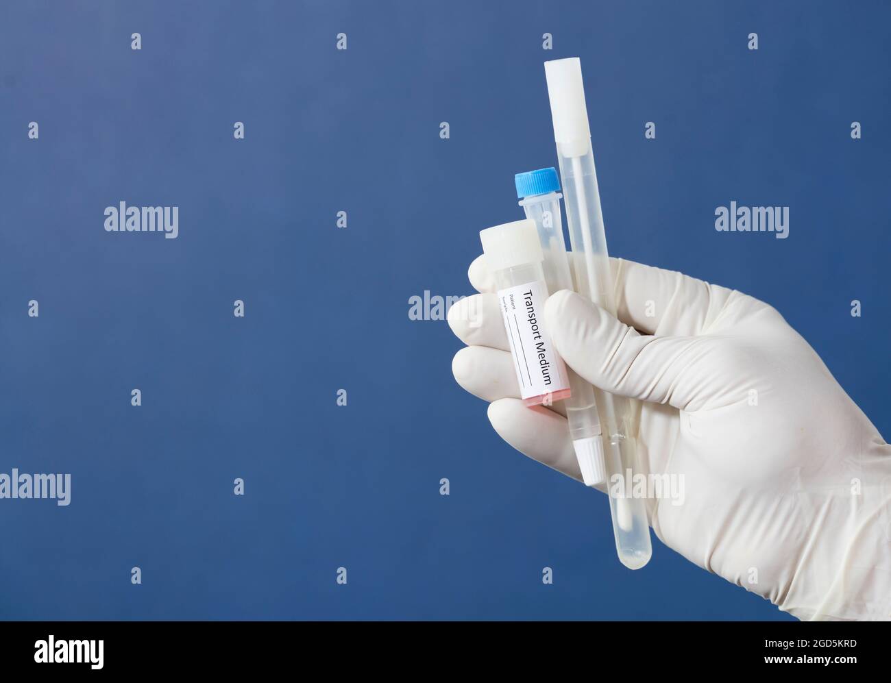 pcr analysis kit with buccal swab, nasal swab and transport medium in ...