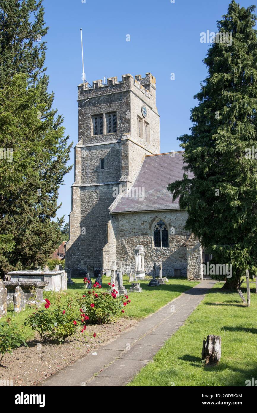 the parish church of st michael the archangel in the village of smarden ...