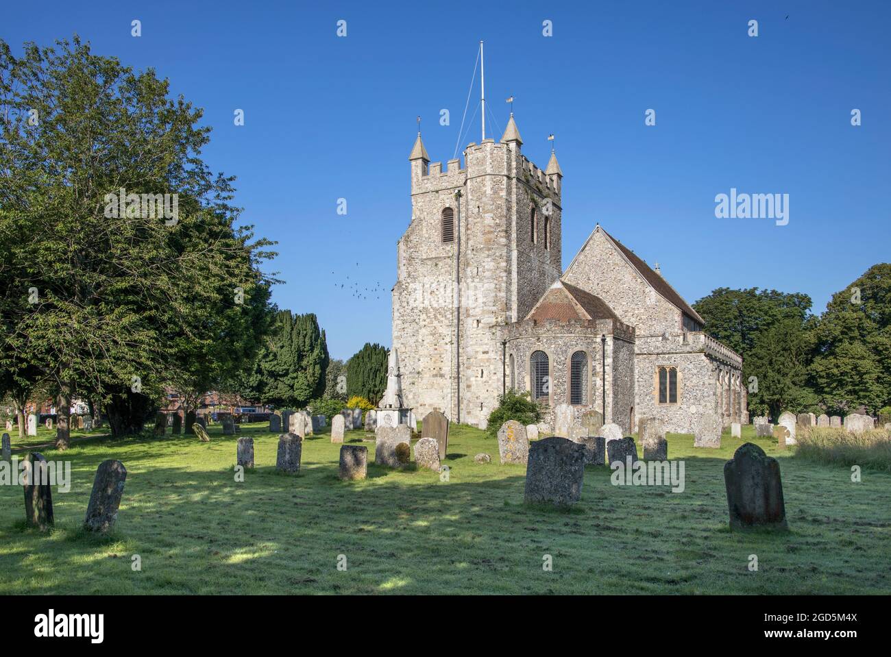 the parish church of st gregory and st martin in the village of wye ...