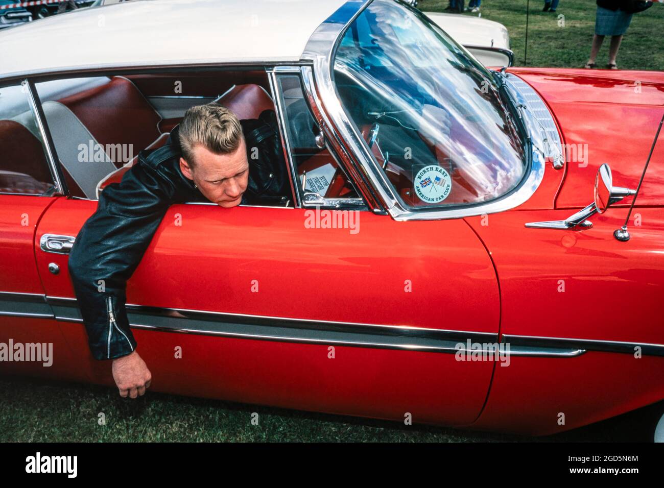 Member of the North East Custom Car Club with 1959 DeSoto Diplomat ...