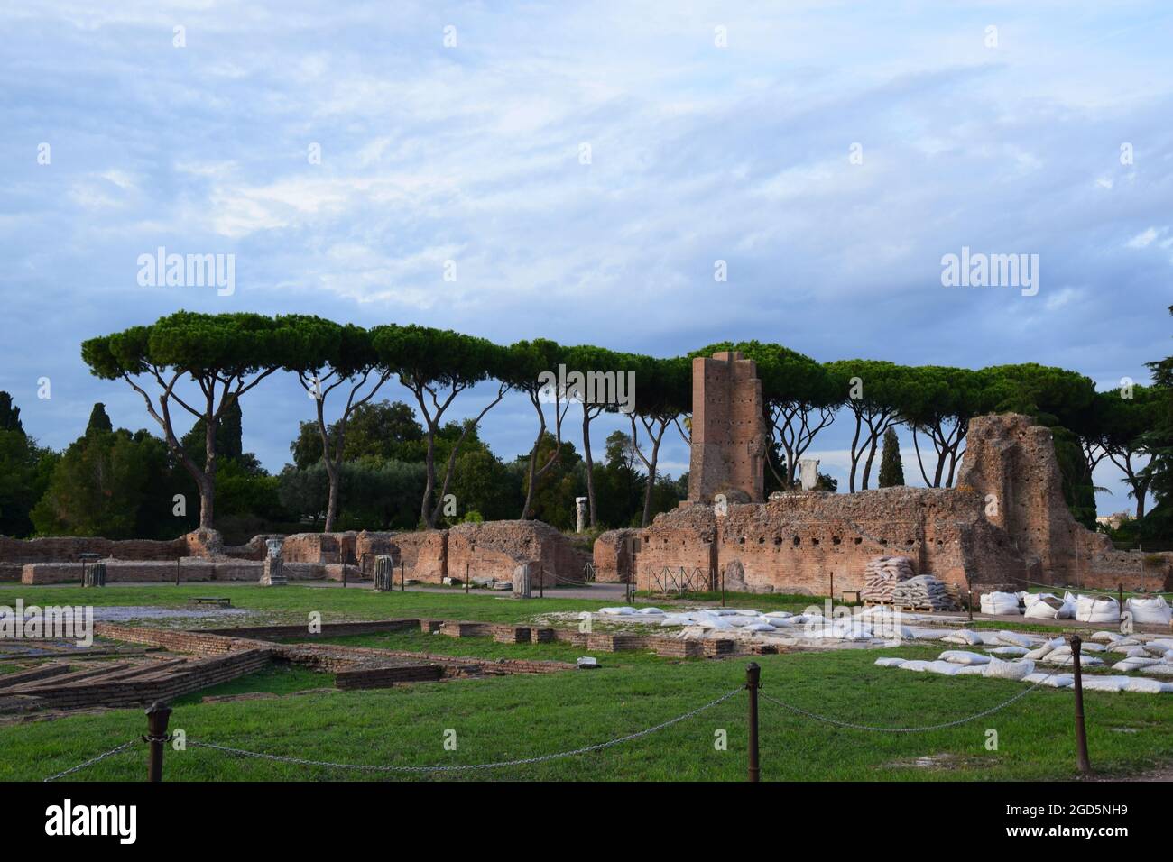 Stadio Palatino on Palatine Hill - Rome, Italy Stock Photo - Alamy