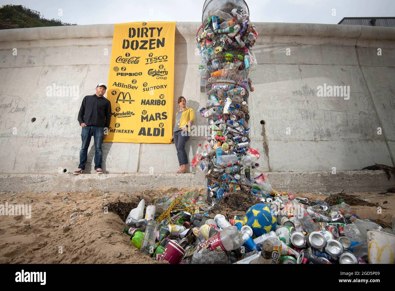 EDITORIAL USE ONLY Surfers Against Sewage CEO, Hugo Tagholm and ...