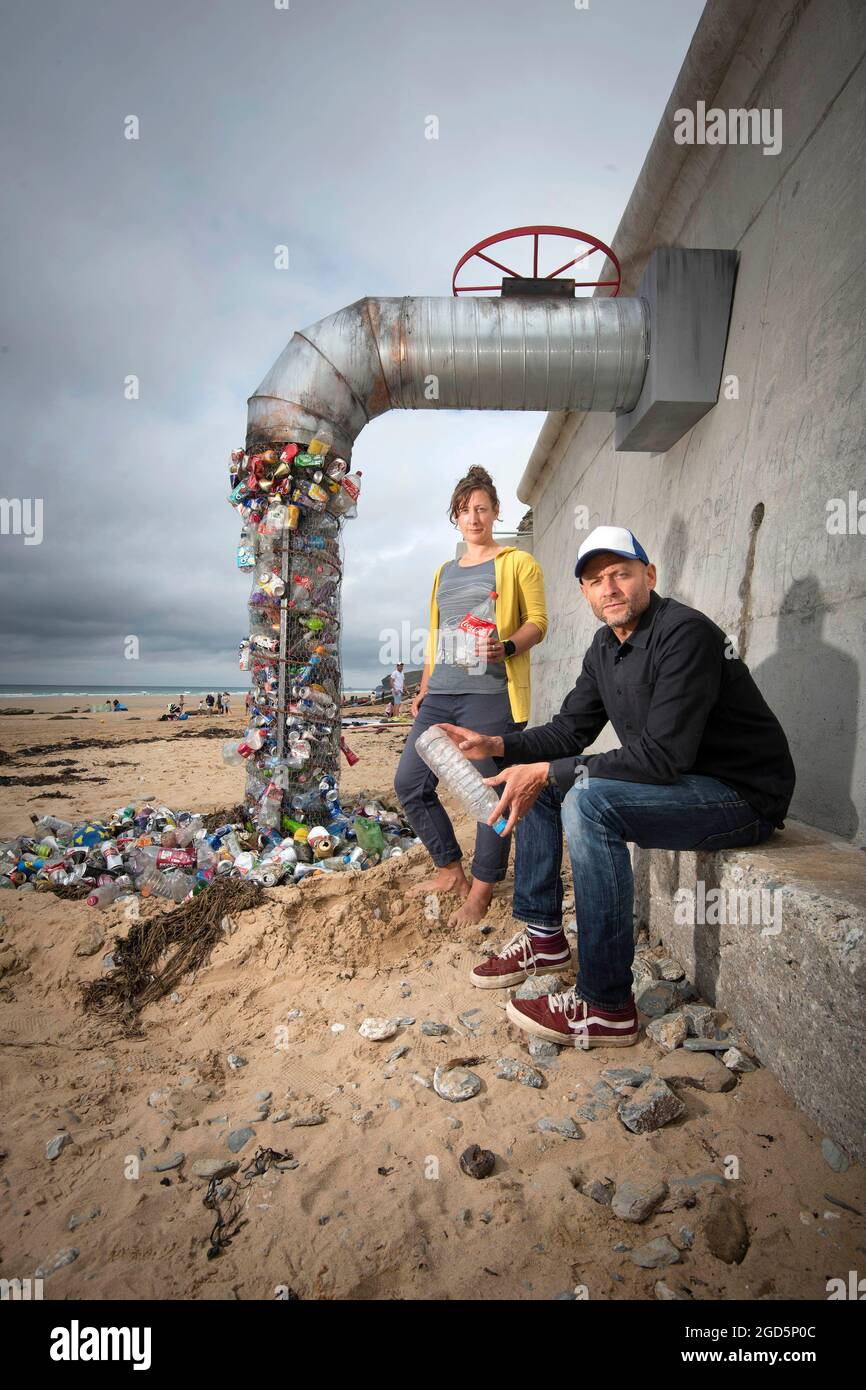 EDITORIAL USE ONLY Surfers Against Sewage CEO, Hugo Tagholm and ...