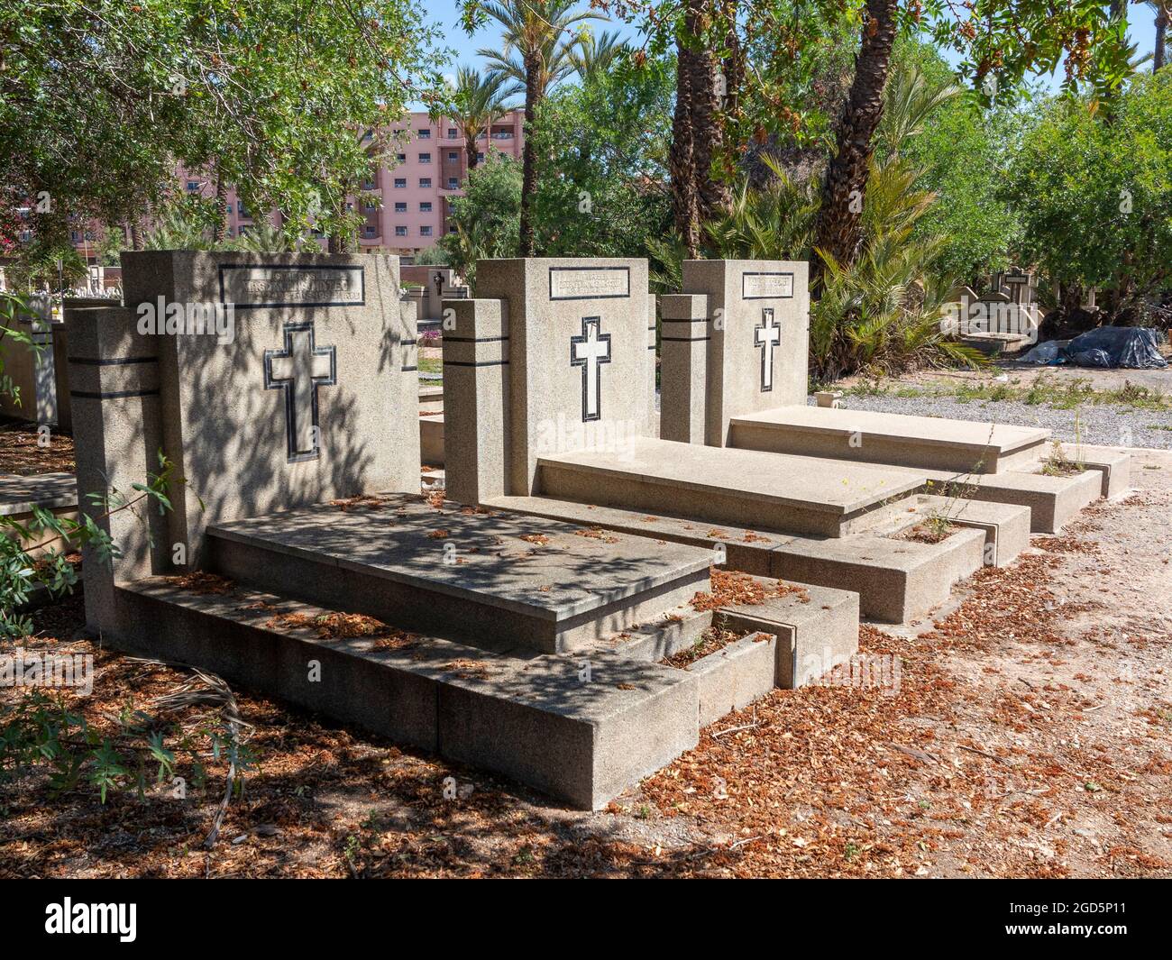 The European Cemetery, Marrakech, Morocco Stock Photo - Alamy
