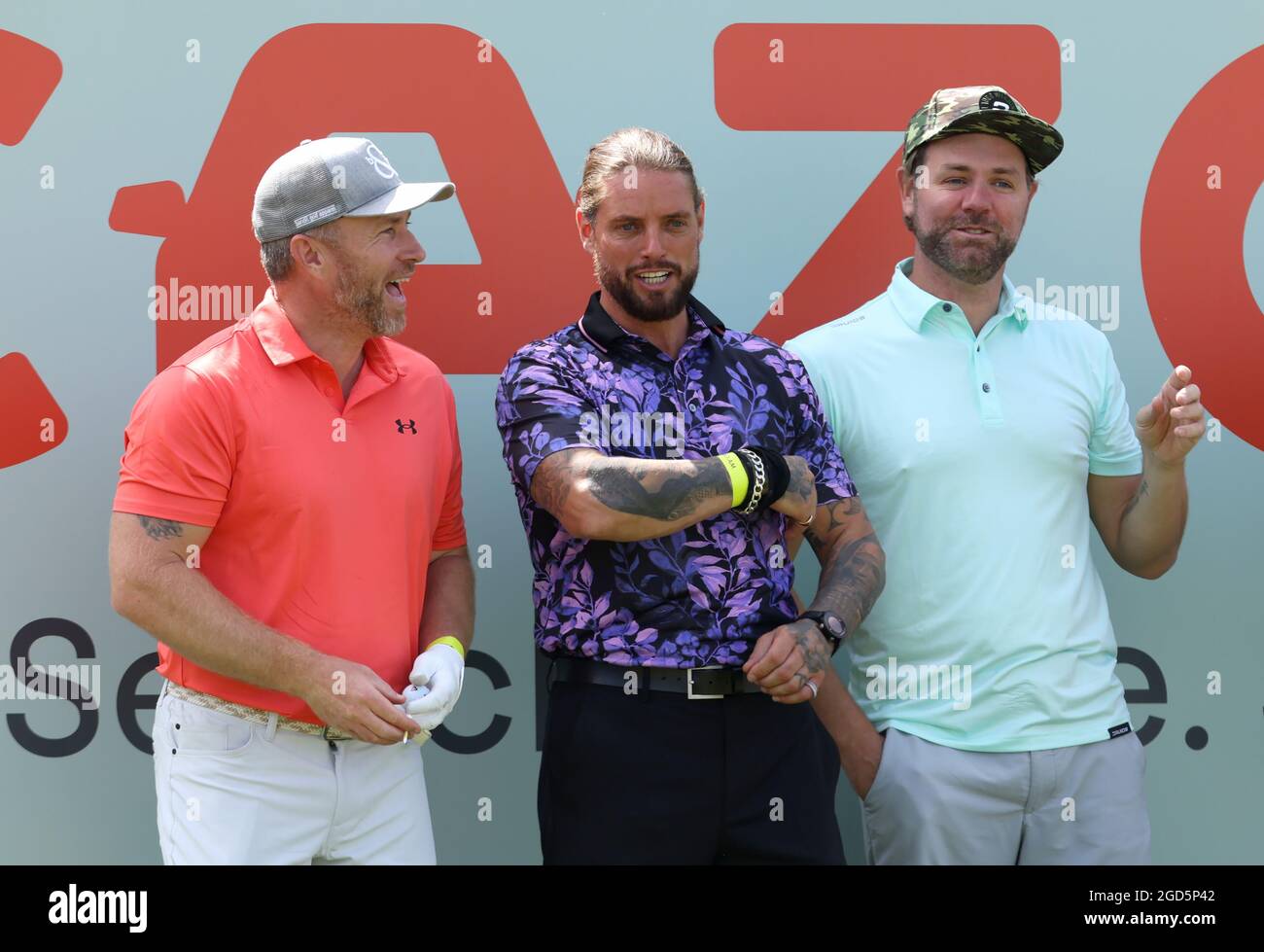 Keith duffy brian mcfadden golf hi-res stock photography and images - Alamy
