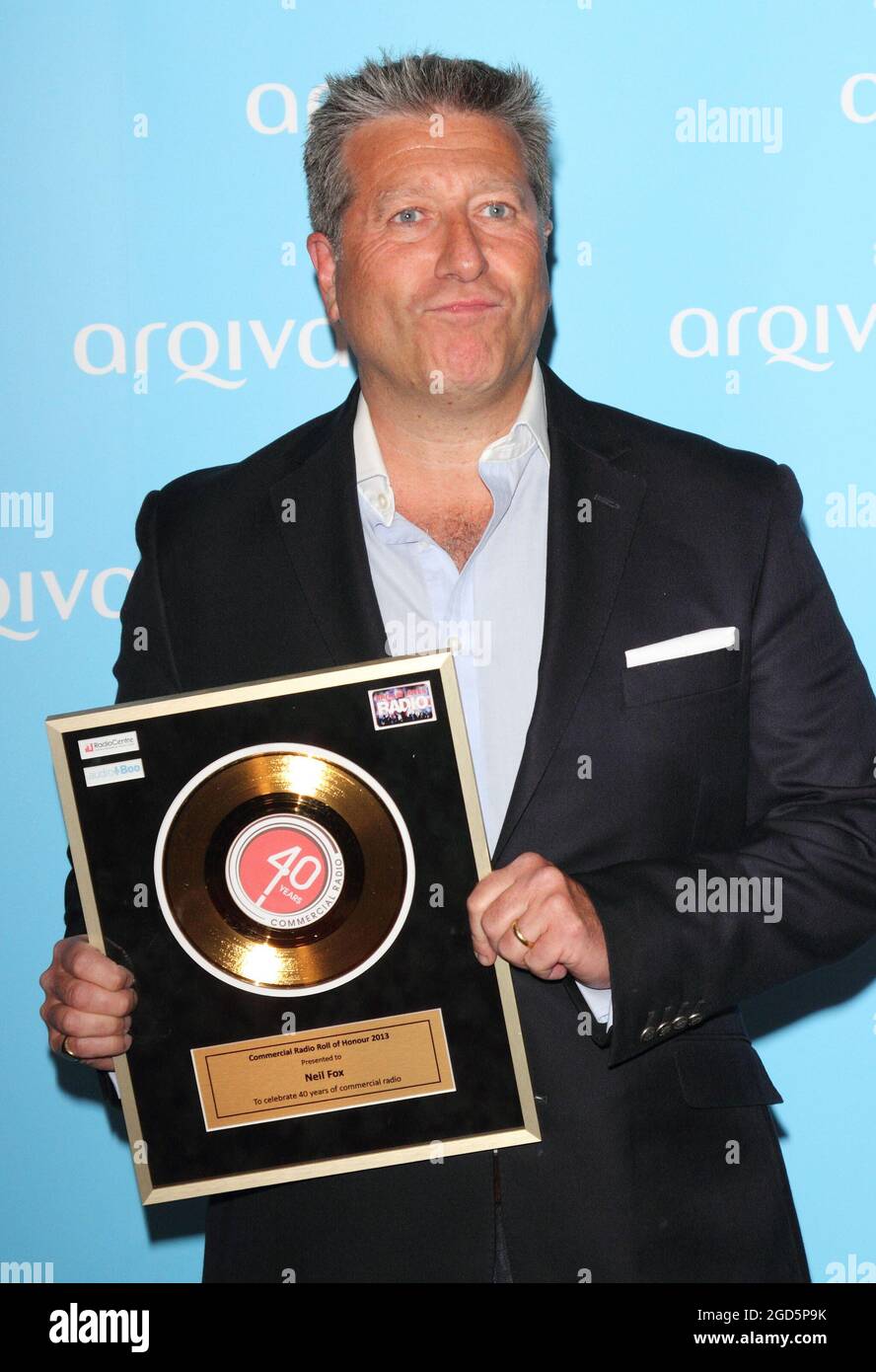London. UK. Neil Fox at the Arqiva Commercial Radio Awards at the Park ...