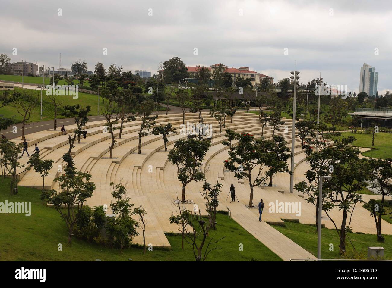 Friendship square in addis ababa hi-res stock photography and images ...