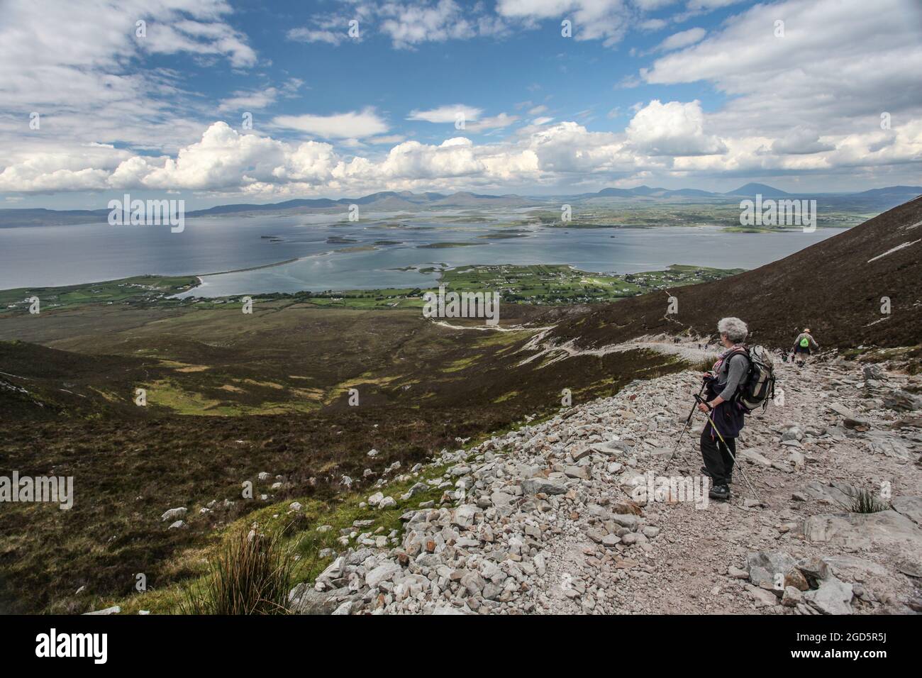 The drumlins of Clew Bay and the pilgrims and tourists of Croagh ...