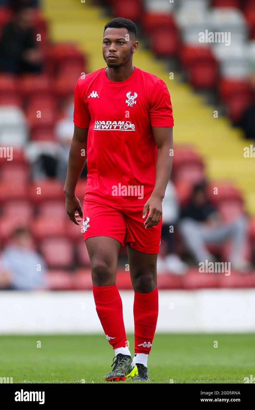 Kidderminster Harriers’ Nyal Bell during the pre-season friendly match ...