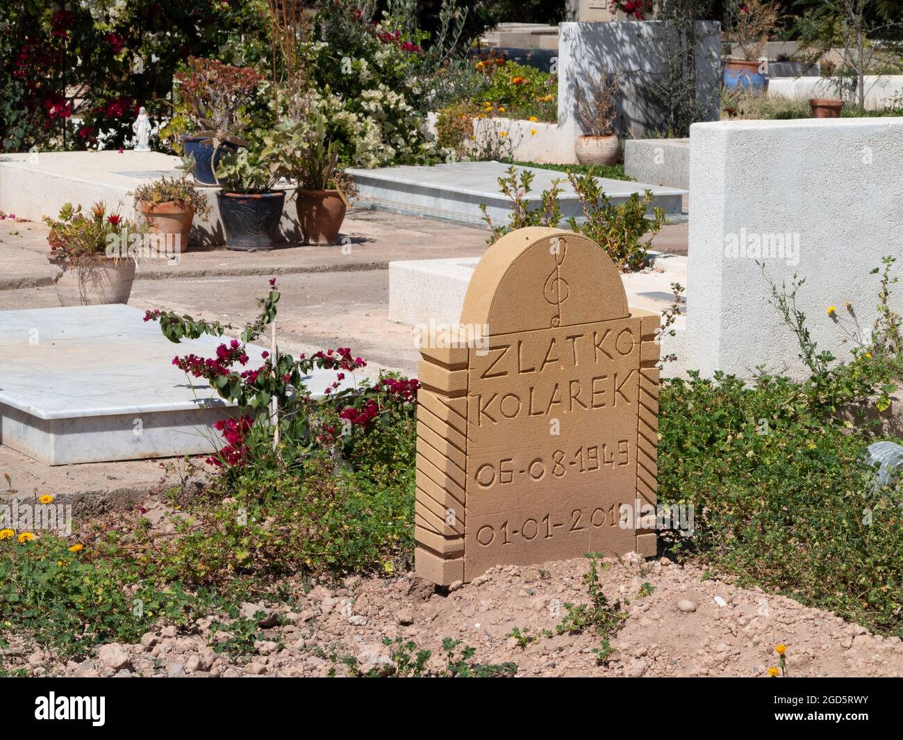 The European Cemetery, Marrakech, Morocco Stock Photo - Alamy
