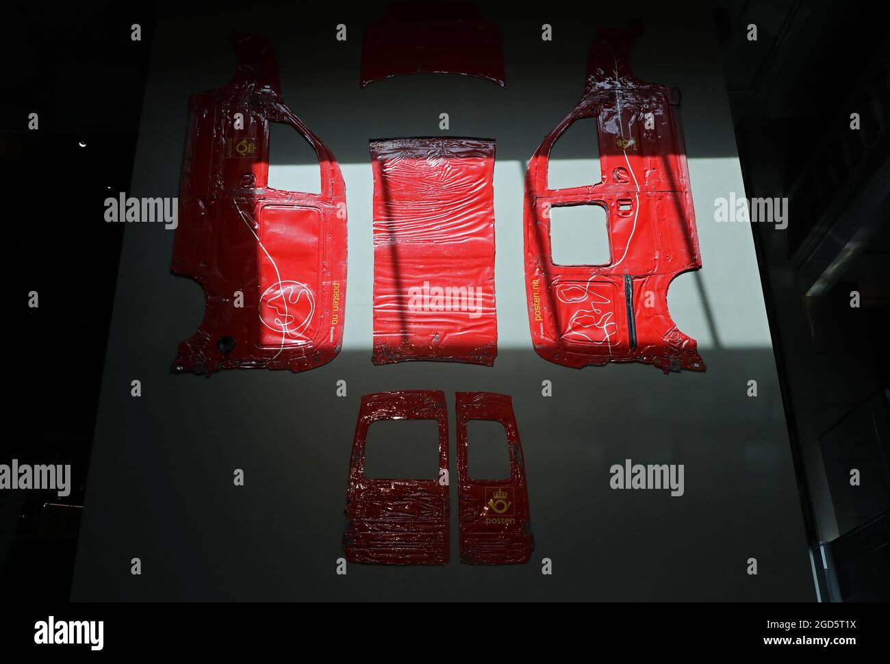 Norwegian mail van hi-res stock photography and images - Alamy