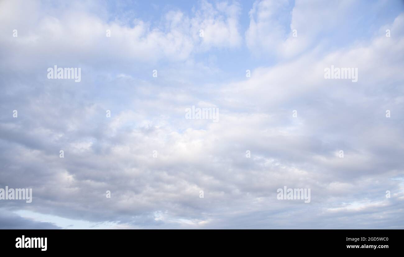 High Resolution Sky background with clouds for sky replacement Stock ...