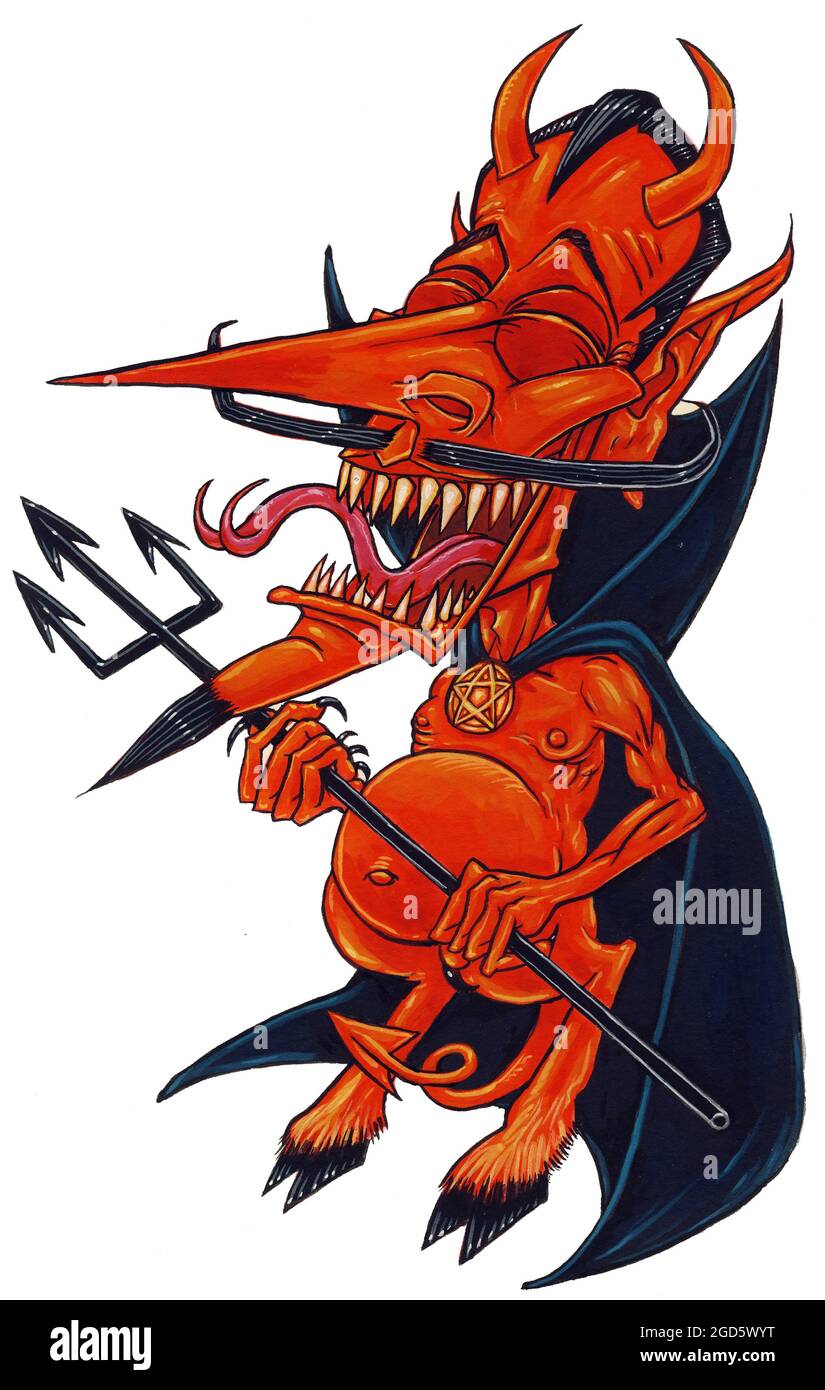 Demon Art High Resolution Stock Photography and Images - Alamy