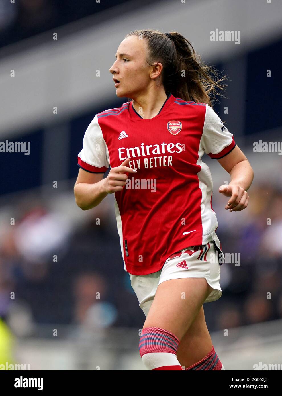 Arsenal's Teyah Goldie during The Mind Series match at the Tottenham ...