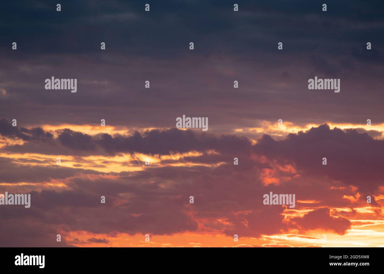 High resolution Sunset Sky background for Sky replacement Stock Photo ...