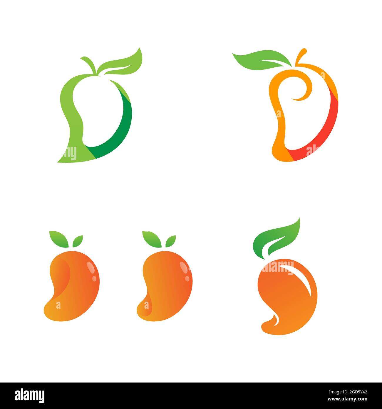 mango icon vector illustration design template Stock Vector Image & Art ...