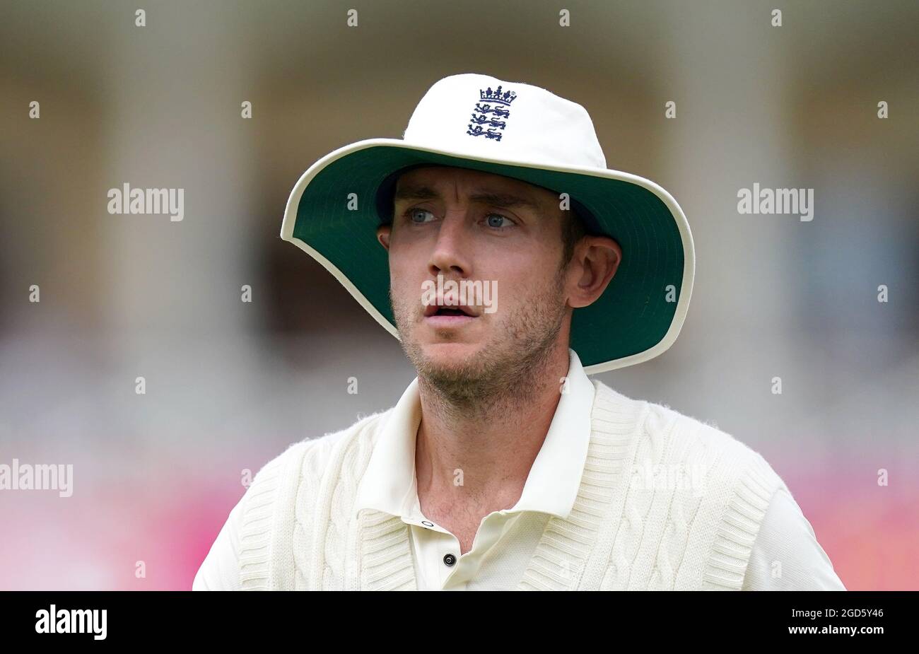 File photo dated 06-08-2021 of England's Stuart Broad. Issue date ...