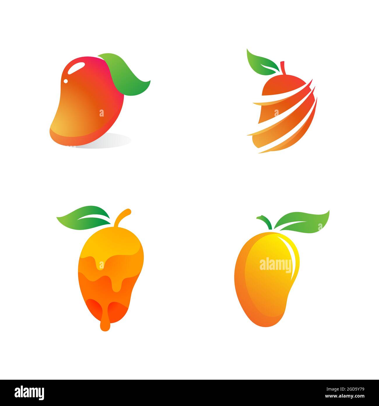 mango icon vector illustration design template Stock Vector Image & Art ...
