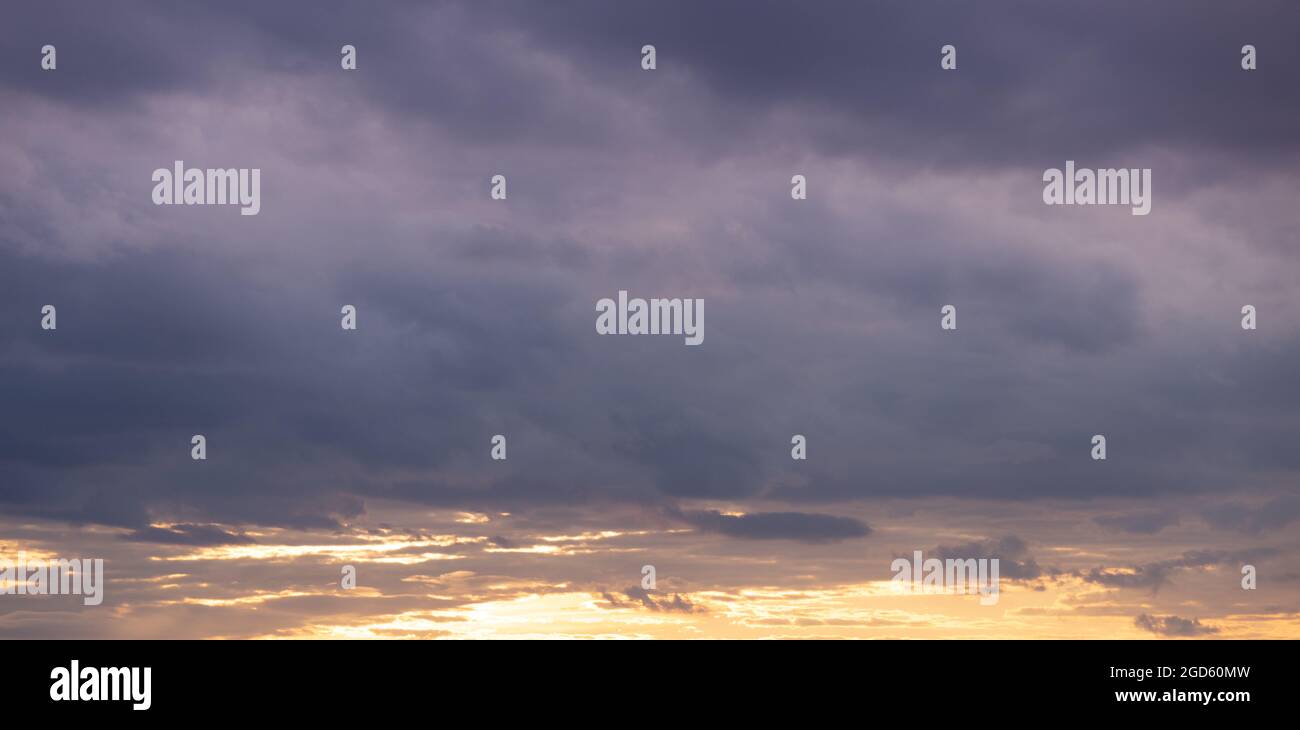 High resolution Sunset Sky background for Sky replacement Stock Photo ...