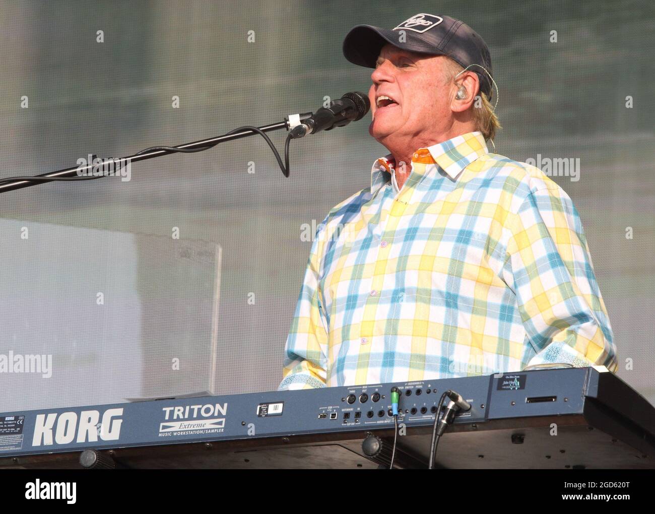 London. UK. Bruce Johnston , The Beach Boys at the British Summer Time ...
