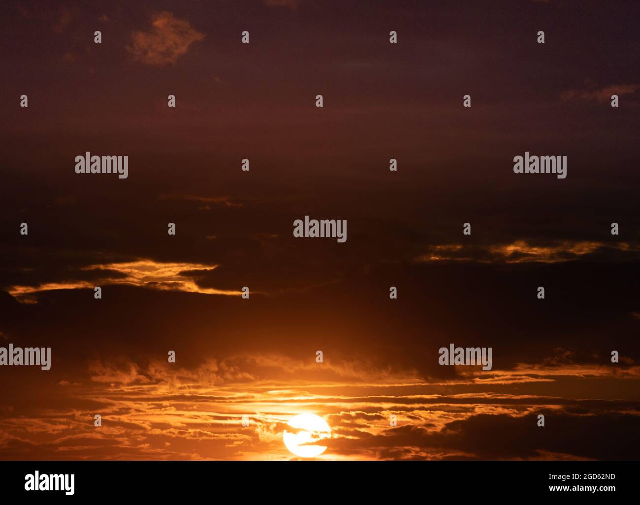 High resolution Sunset Sky background for Sky replacement Stock Photo ...