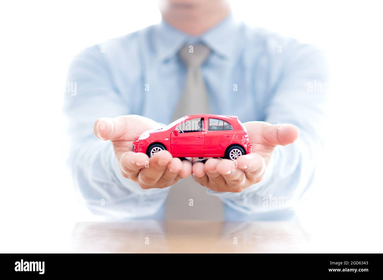 Car (automobile) insurance and collision damage waiver concepts Stock ...