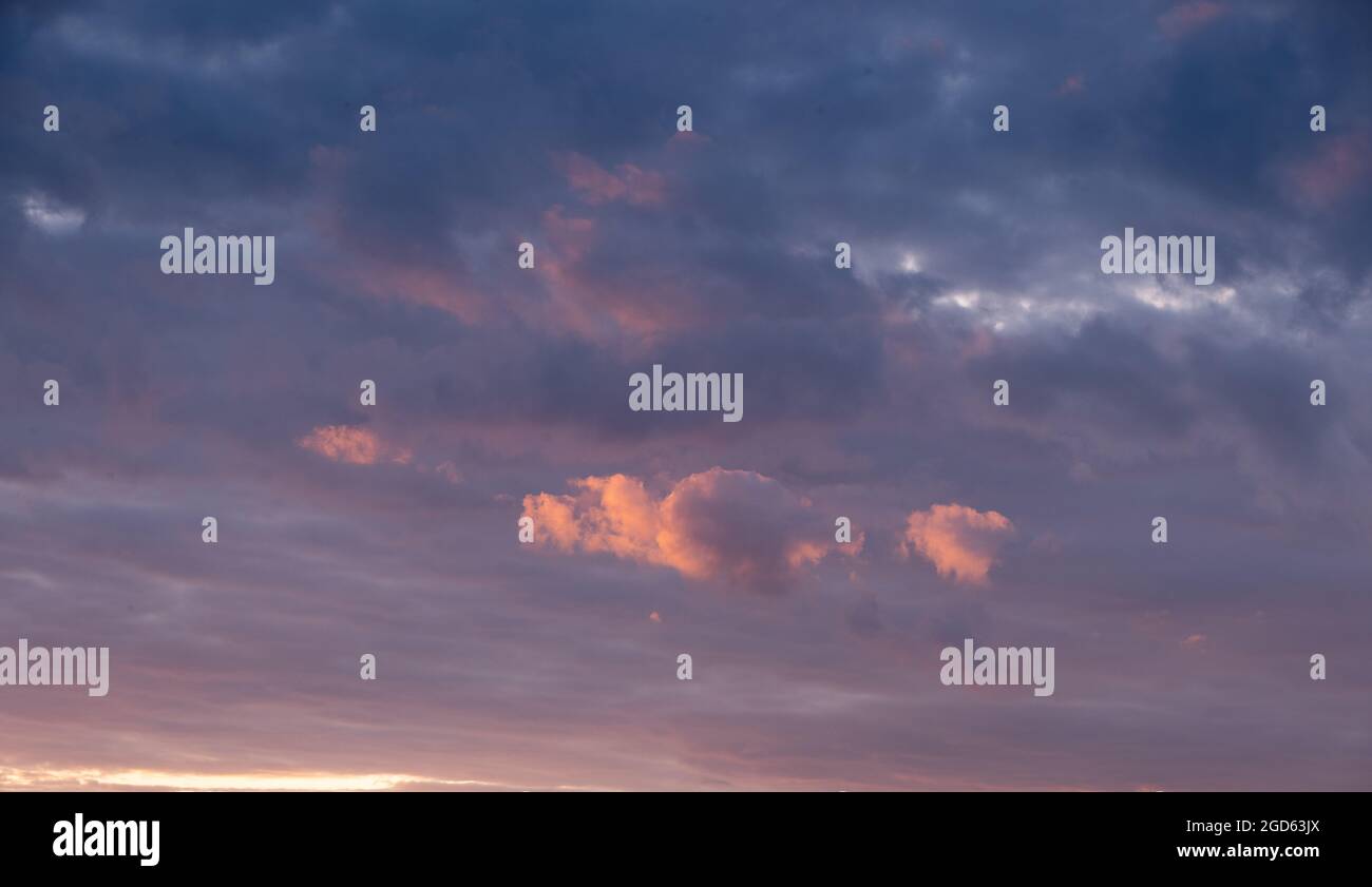 High resolution Sunset Sky background for Sky replacement Stock Photo ...