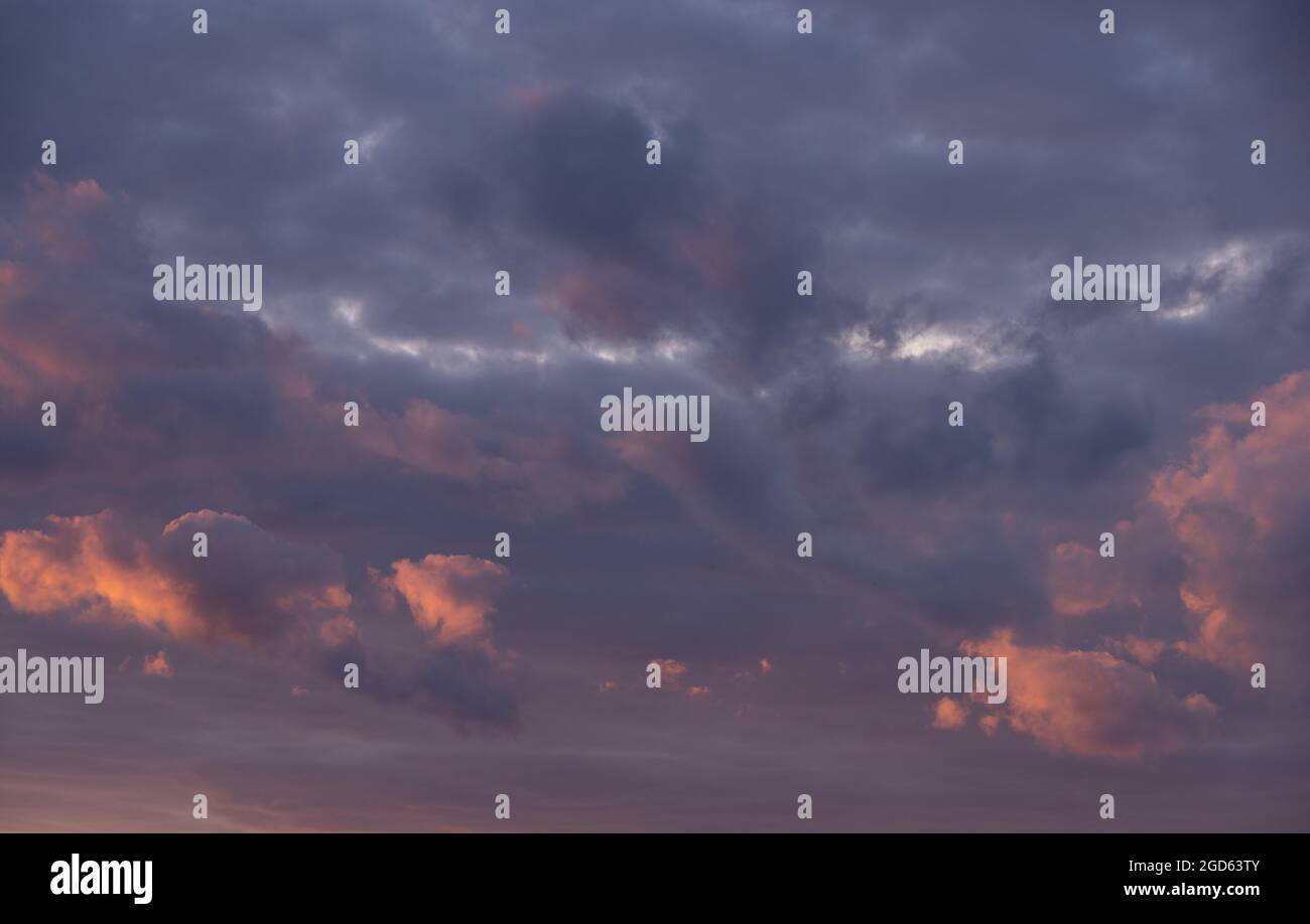 High resolution Sunset Sky background for Sky replacement Stock Photo ...