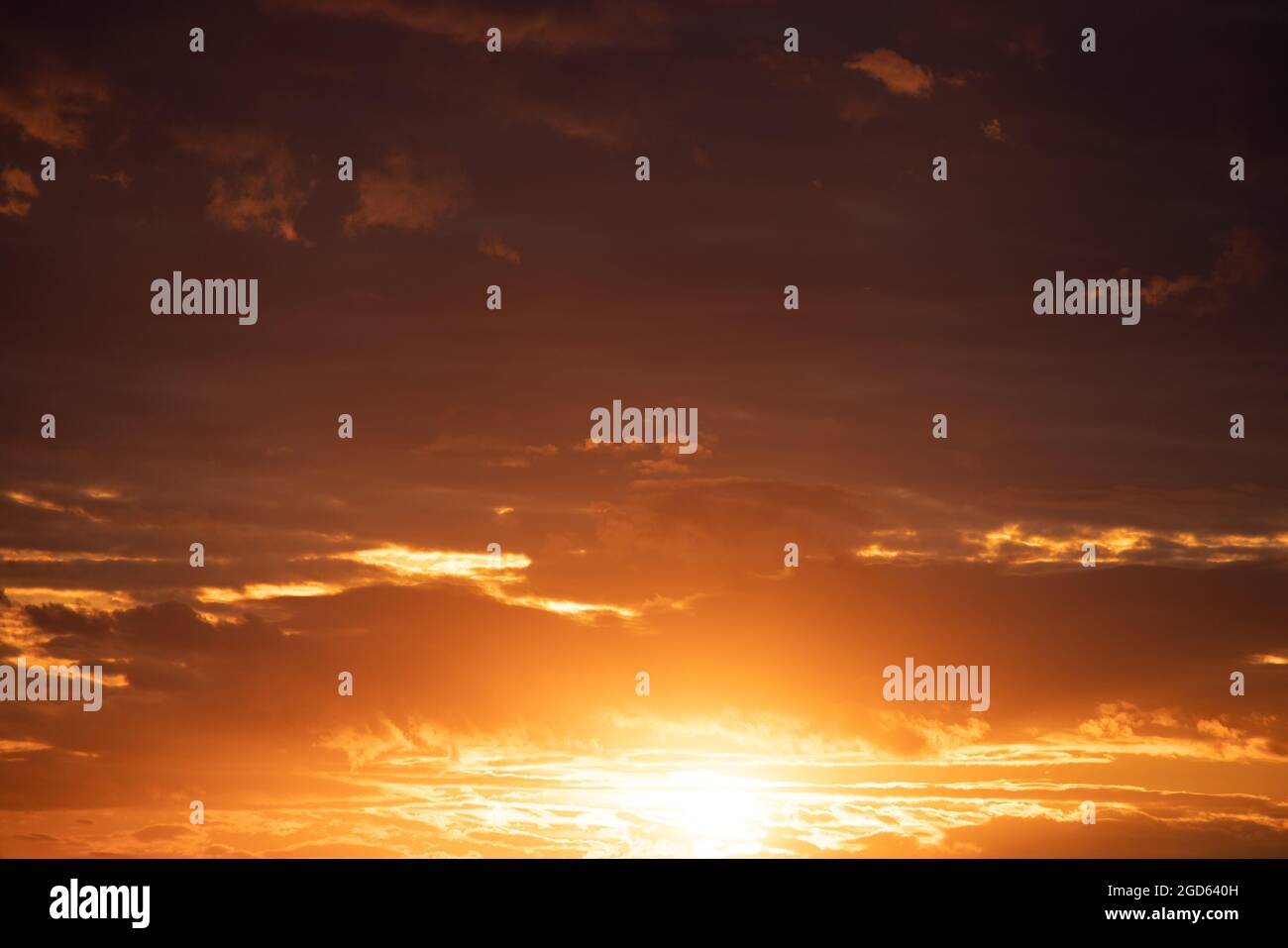 High resolution Sunset Sky background for Sky replacement Stock Photo ...