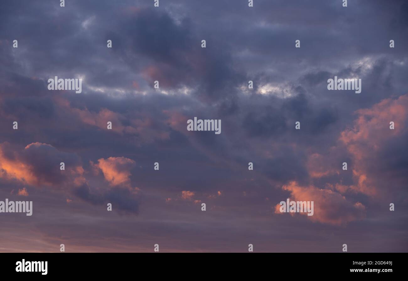High resolution Sunset Sky background for Sky replacement Stock Photo ...