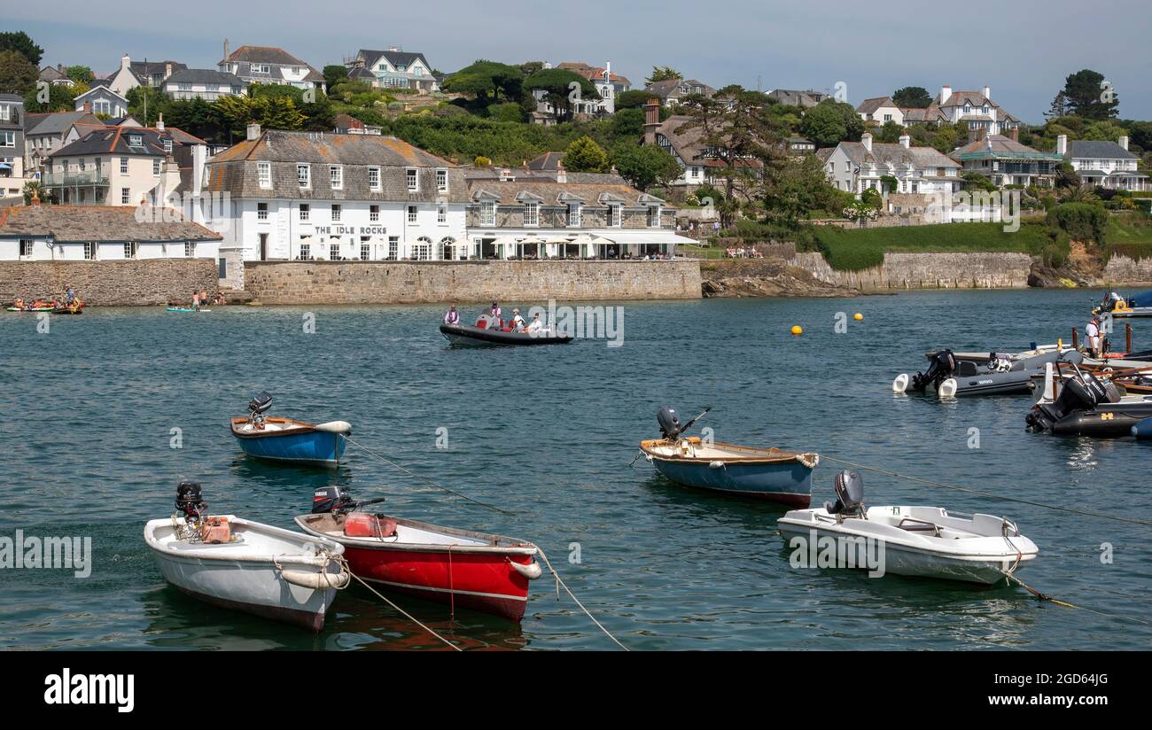St Mawes, Cornwall, England, UK. 2021. St Mawes southern Cornwall a ...