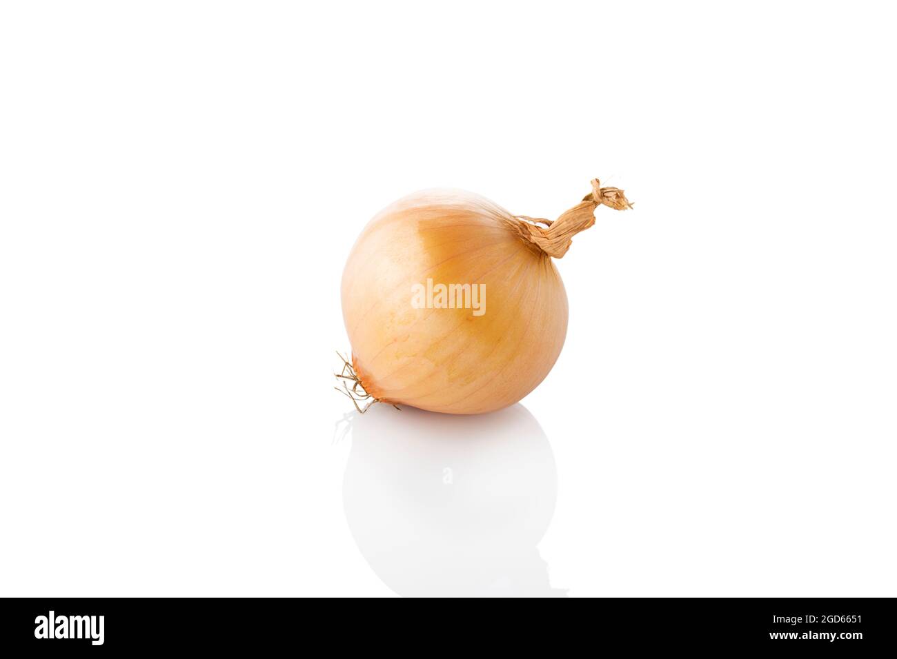 Onion, Yellow onion. Single onion on a white background Stock Photo - Alamy