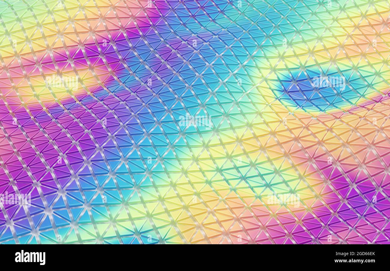 Geometric figures and meshes, 3d rendering. Computer digital drawing ...