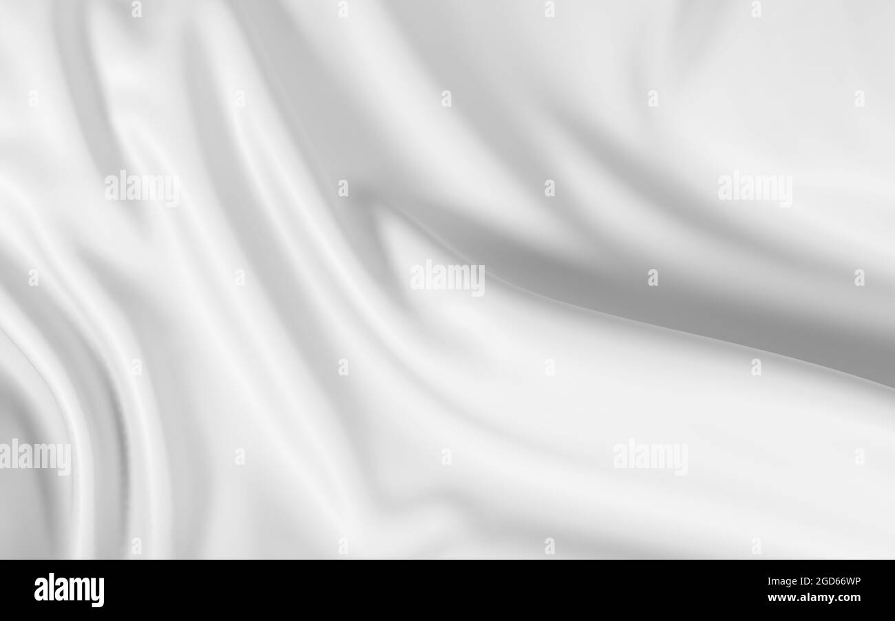 Flowing clothes with white background, 3d rendering. Computer digital ...