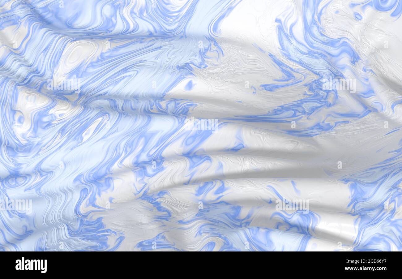 Flowing clothes with white background, 3d rendering. Computer digital ...