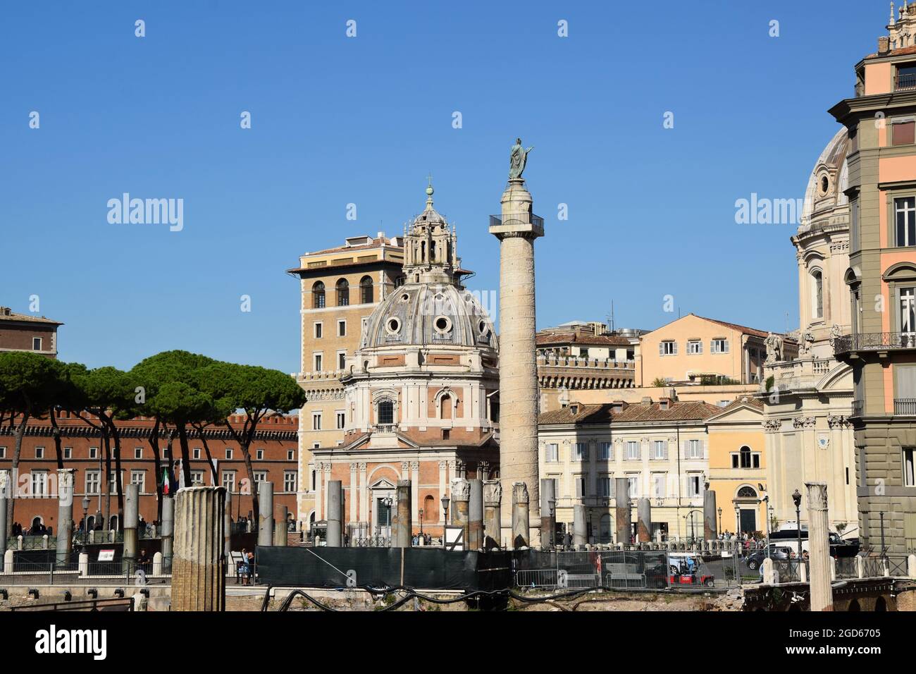 Trajan Forum - Rome, Italy Stock Photo - Alamy