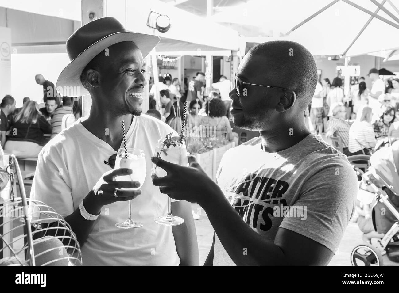 JOHANNESBURG, SOUTH AFRICA - Jan 05, 2021: A shallow focus of African ...