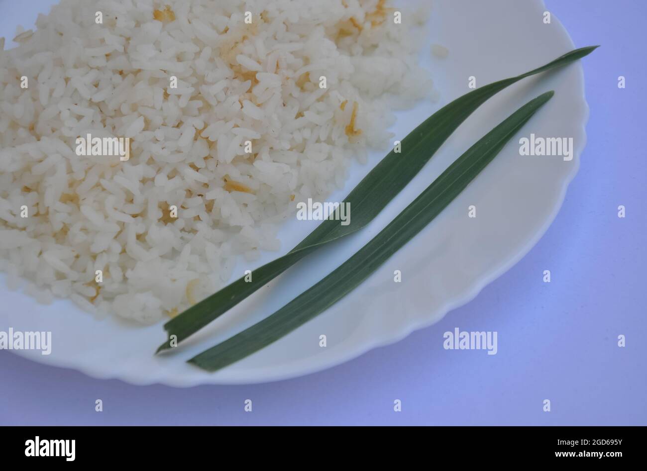 White rice plate hi-res stock photography and images - Alamy