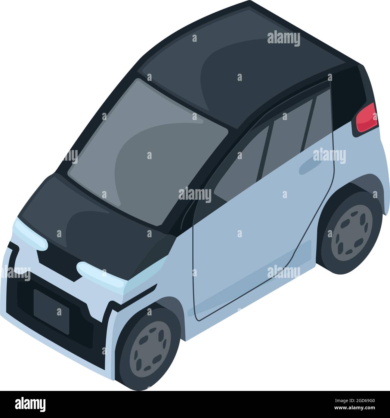 Image black electric vehicle Cut Out Stock Images & Pictures - Alamy