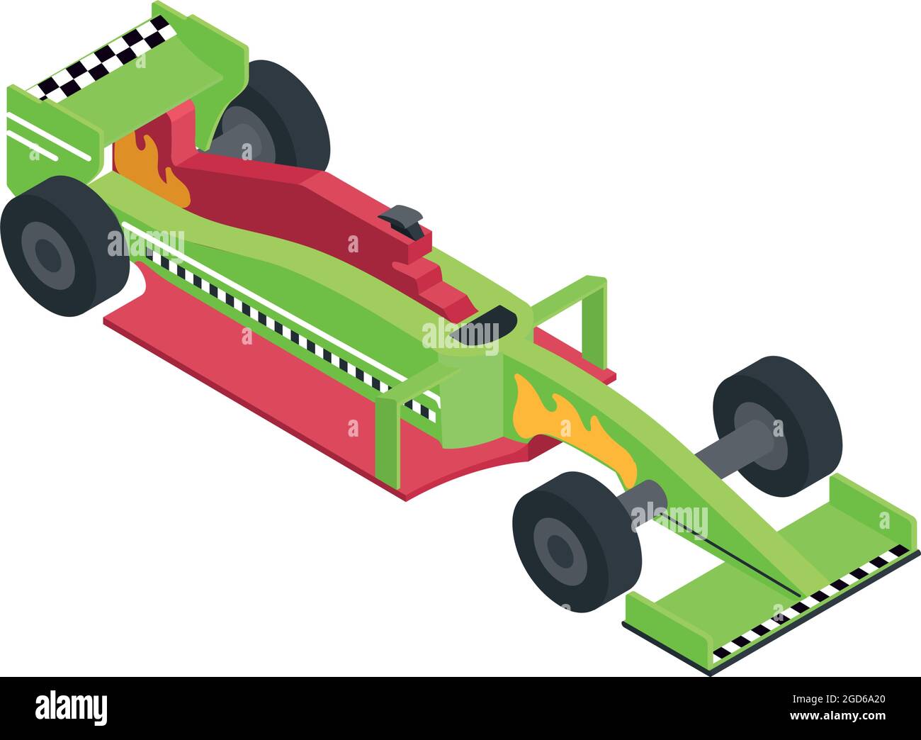 Formula car 3d Stock Vector Images - Alamy