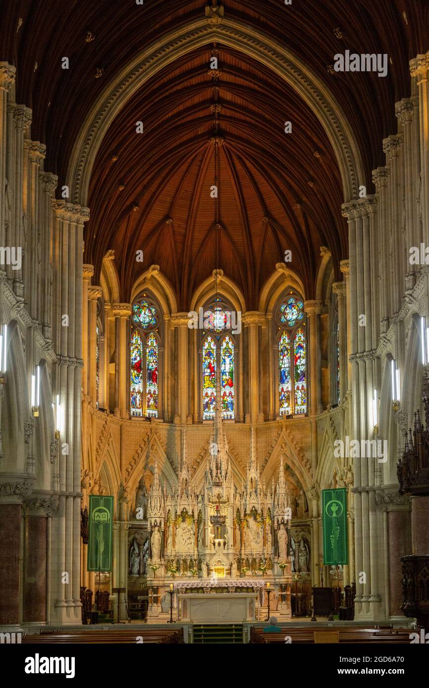 The Cathedral Church of St Colman, also known as Cobh Cathedral. The ...