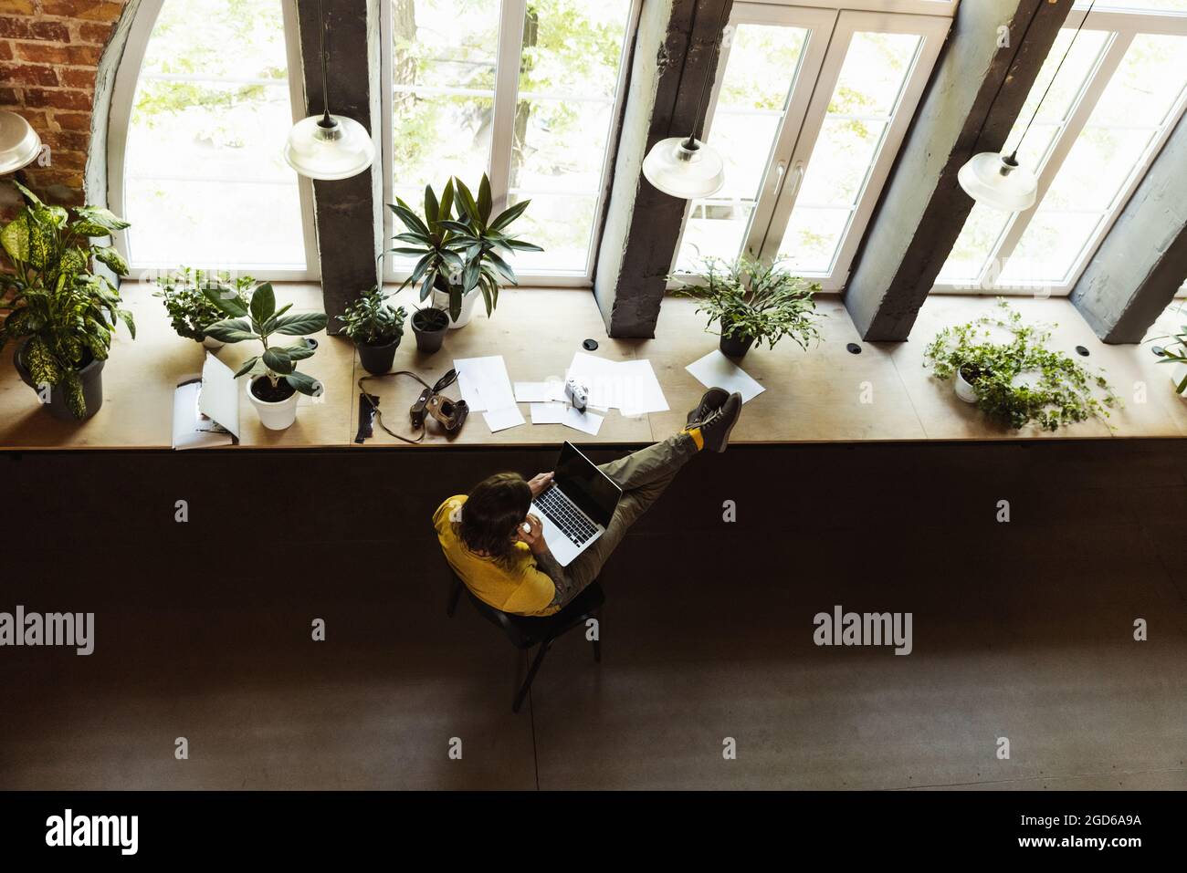 Top silhouette high camera angle hi-res stock photography and images ...