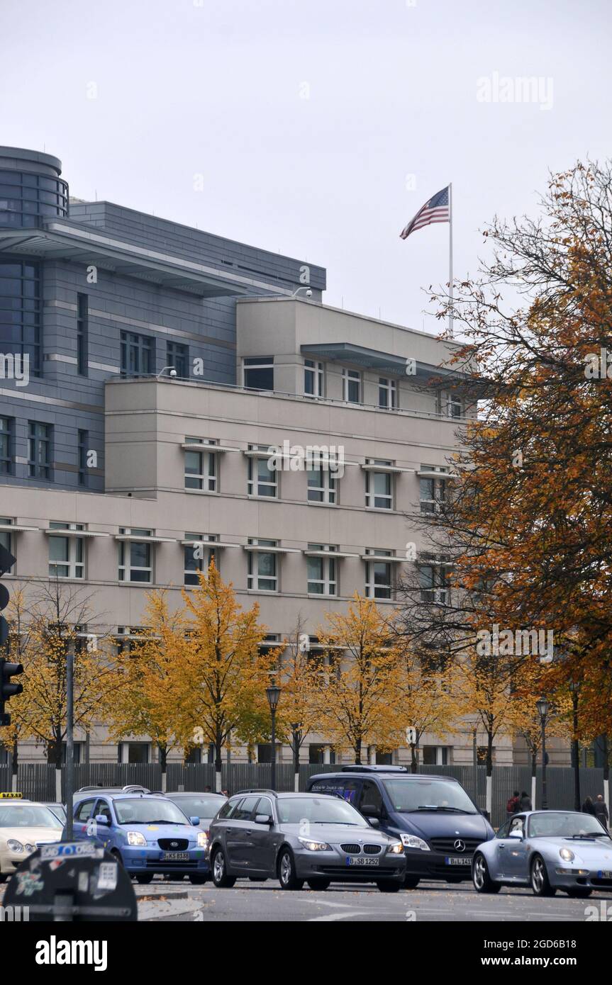 Around Berlin - American Embassy Stock Photo - Alamy