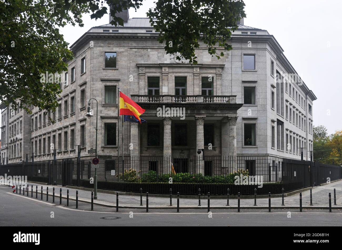 Around Berlin - Spanish Embassy Stock Photo - Alamy