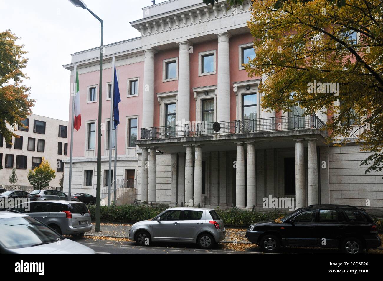 Around Berlin - Italian Embassy Stock Photo - Alamy